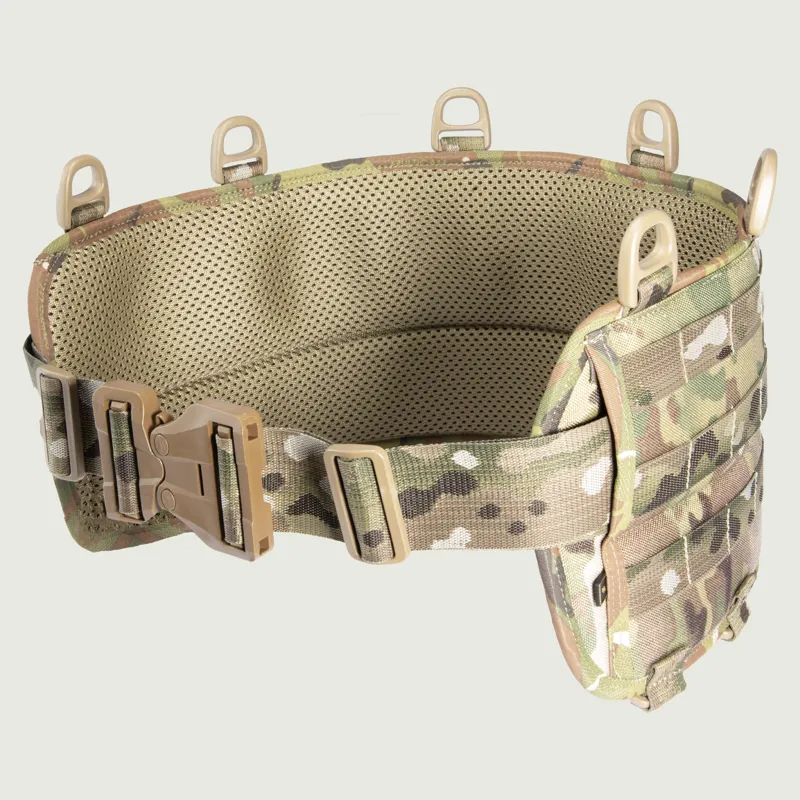 JayJays 3 Row Molle Hippo Pad and Belt In Multicam