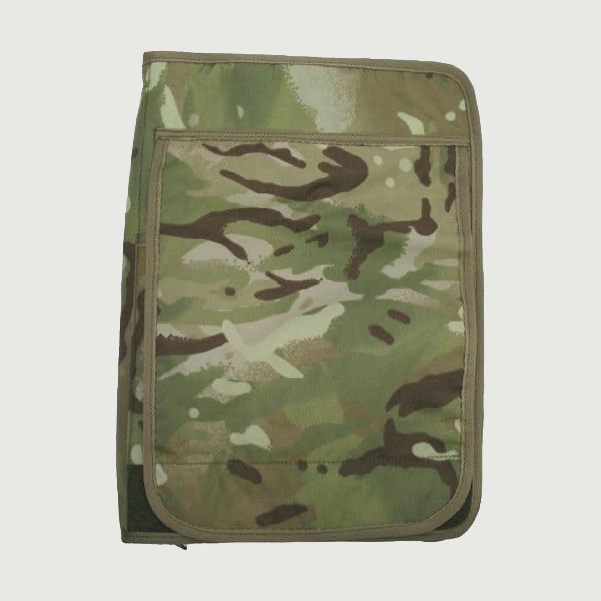 A4 Ultra Tough Zipped Notebook Cover In Multicam Camo