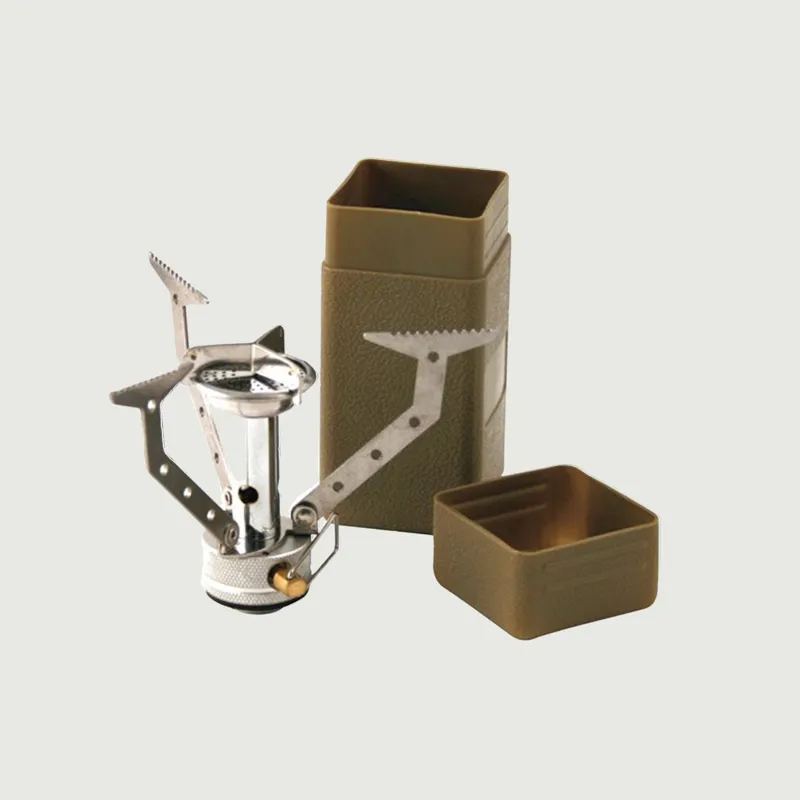 Commando Compact Stove In Stainless Steel And Alloy