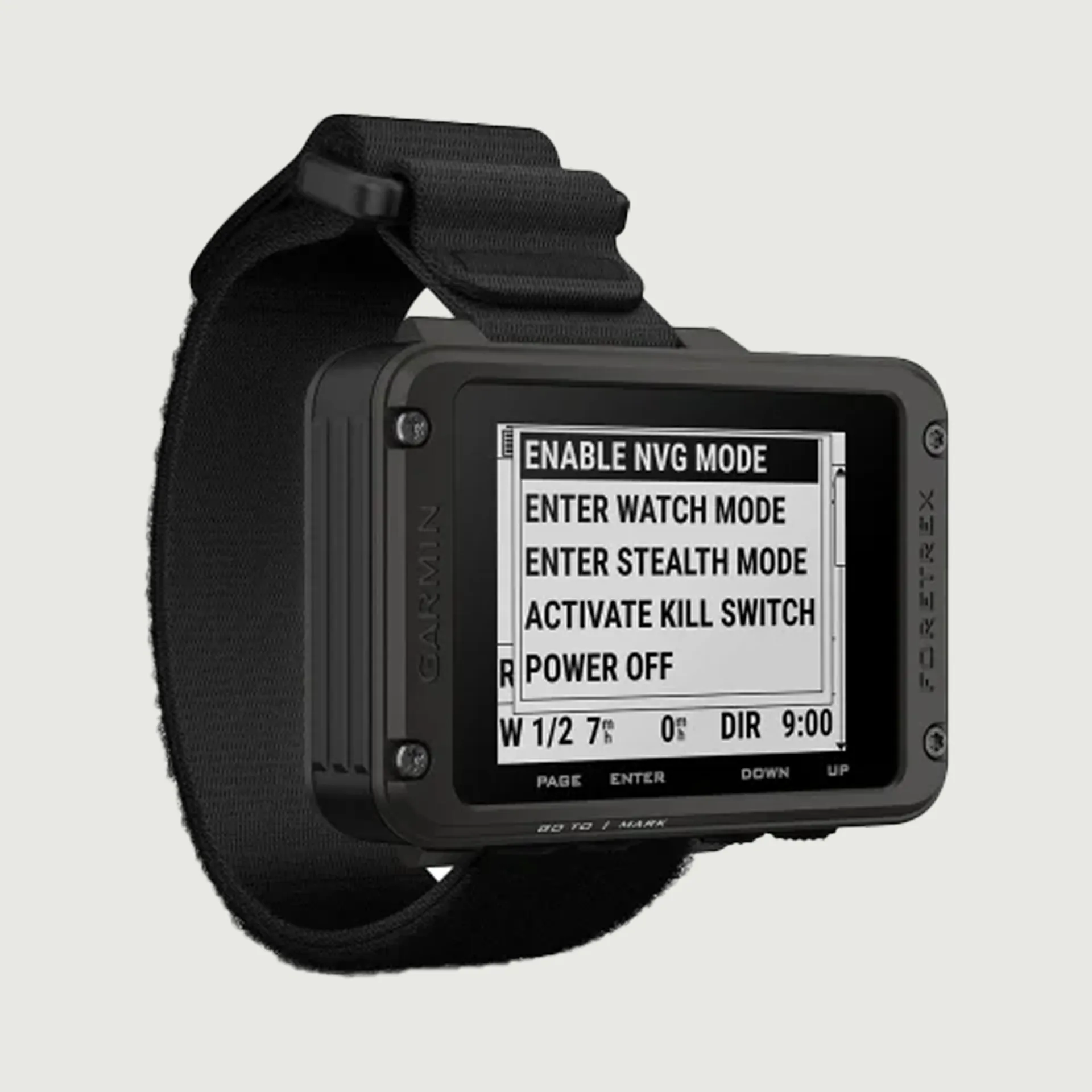 010-02759-00 Garmin Foretrex 801 Wrist Mount GPS Nav Black Strap