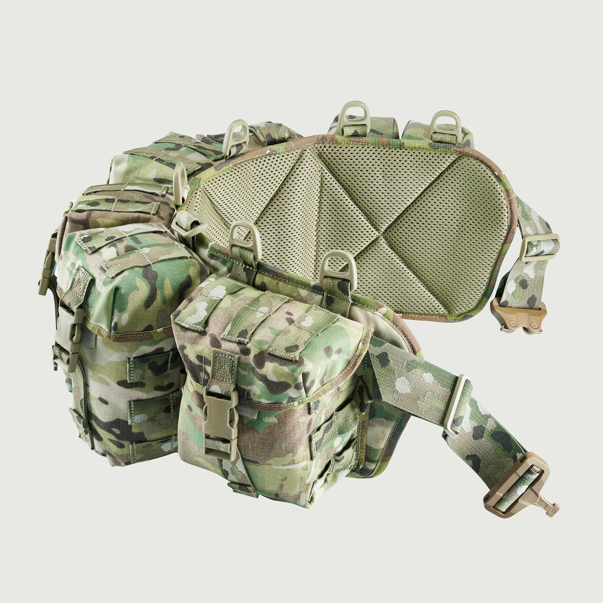JayJays Gen 4 Stitched Commanders Military Webbing In Multicam