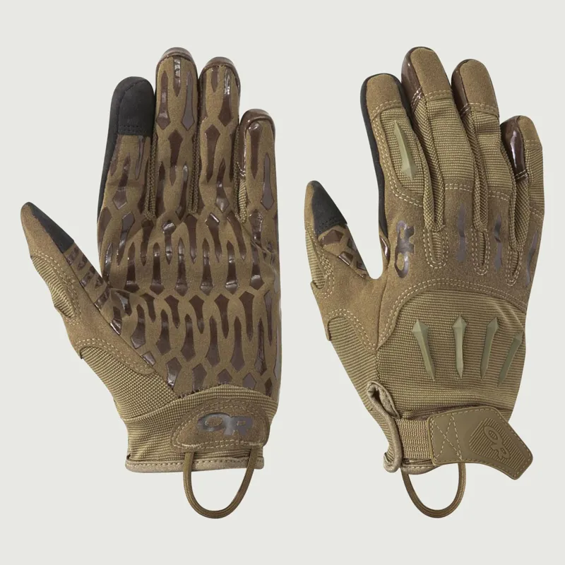 OR Outdoor Research Ironsight Sensor Gloves In Coyote Brown