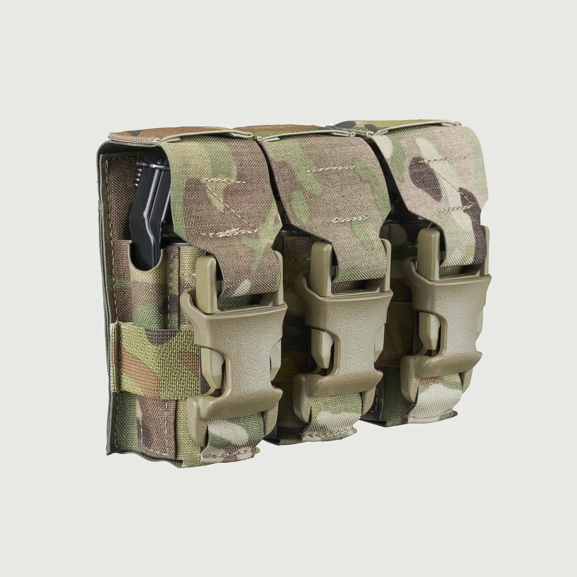JayJays LFR Molle Triple Flash Bang Pouch In Multicam
