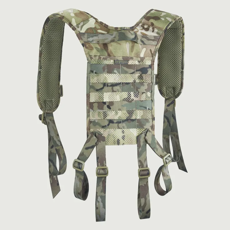 Molle Yoke - Molle Harness In MTC For Military Webbing Sets