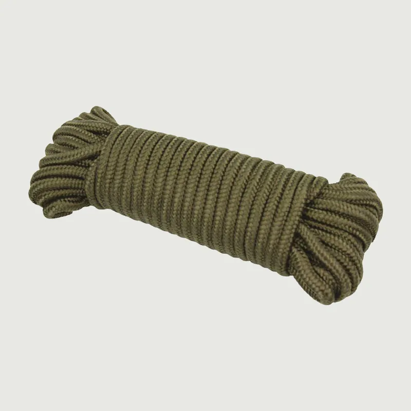 7mm x 15 Metres Utility Rope - Lightweight Cord In Green