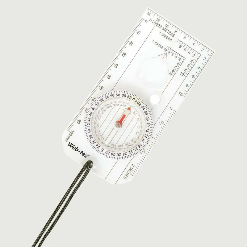 Compass Map Military In Mils And Degrees - Clear