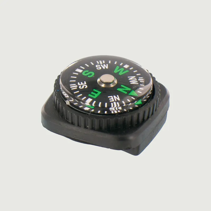 Watch Strap Button Compass Black
